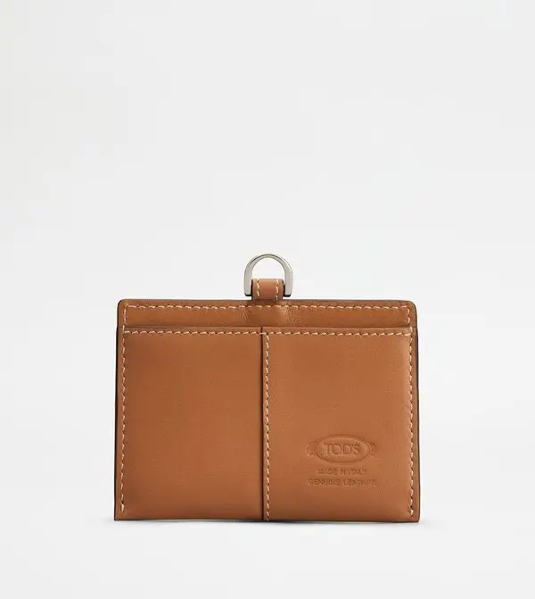 TOD'S Leather Badge Holder
