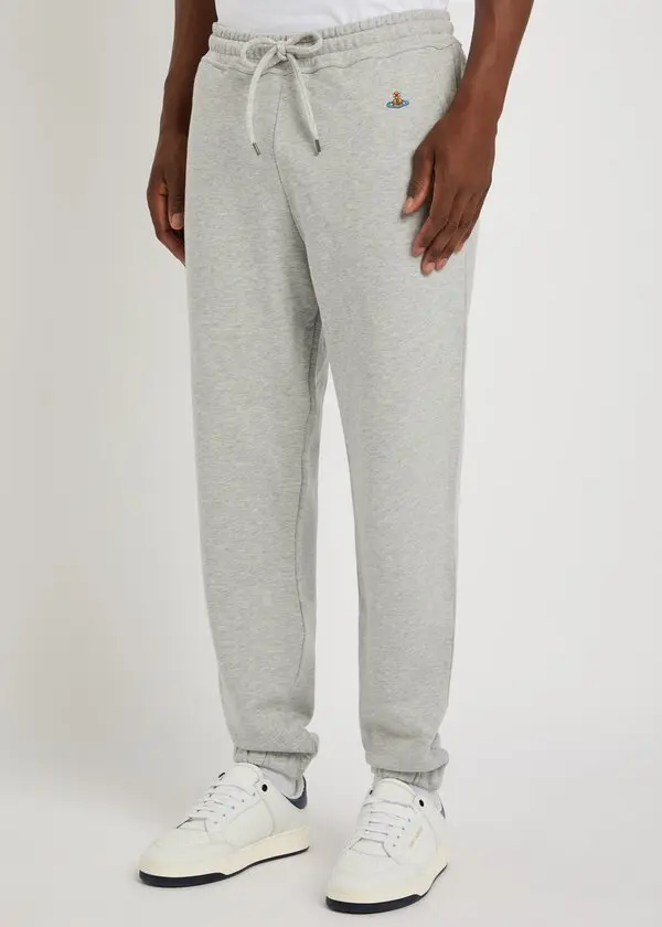 VIVIENNE WESTWOOD Classic Logo-embroidered Cotton Sweatpants