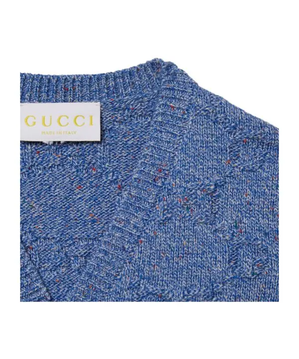 Gucci Baby Gg Cotton Cardigan