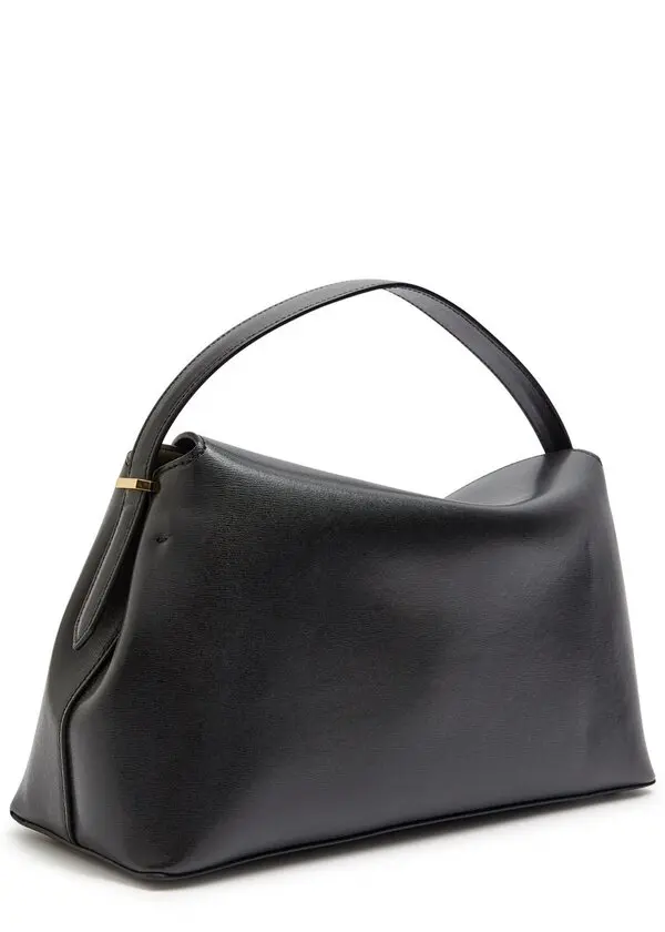 TOTEME T-lock Leather Shoulder Bag