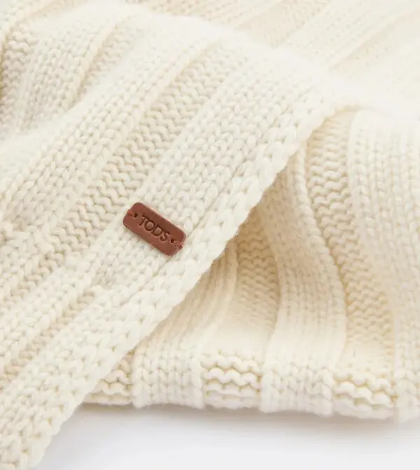 TOD'S Ribbed-knit Scarf
