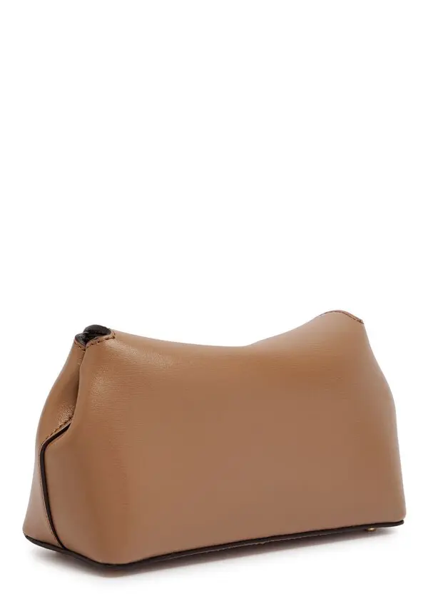 TOTEME T-lock Mini Leather Clutch