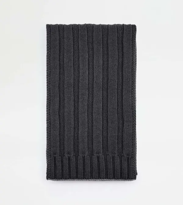 TOD'S Ribbed-knit Scarf