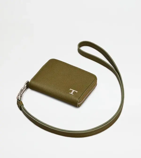 TOD'S Logo-plaque Coin Purse