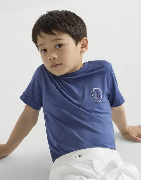 Brunello Cucinelli Comfort Nylon T-shirt With Logo