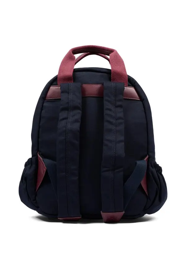 Chloé Logo-embroidered Canvas Backpack
