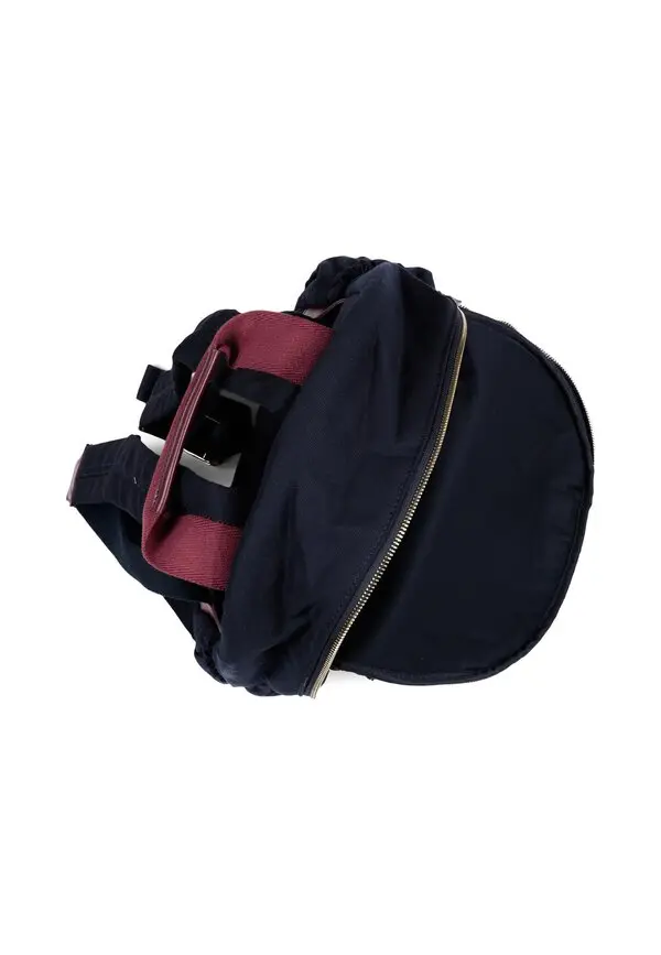 Chloé Logo-embroidered Canvas Backpack