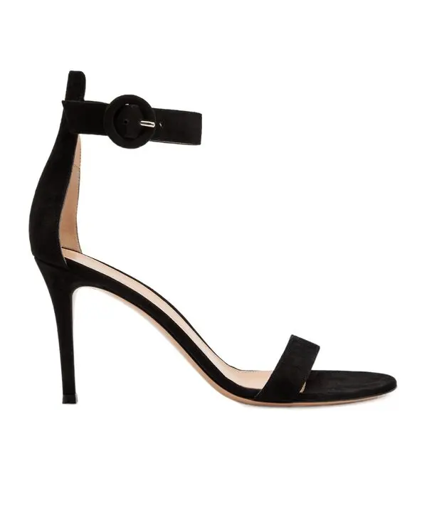 GIANVITO ROSSI Portofino 85 Suede Sandals