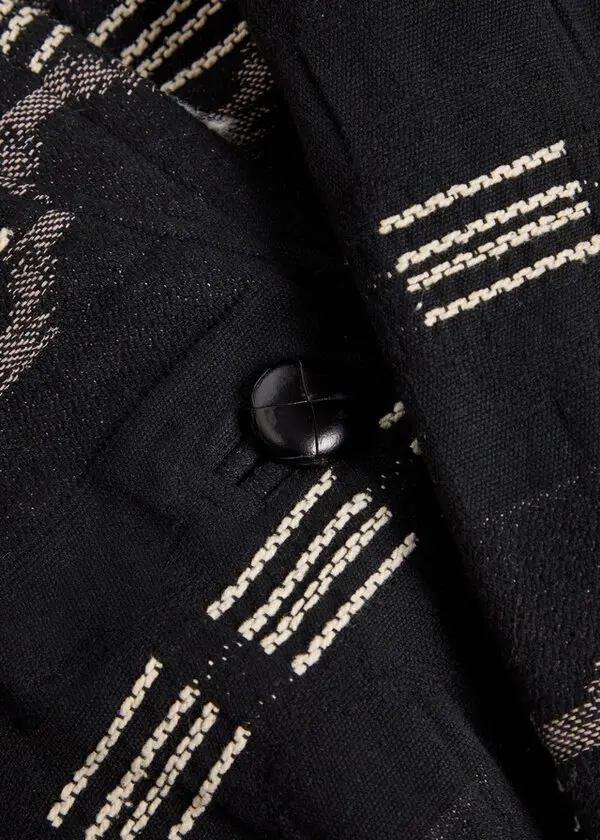 Isabel Marant Étoile Qayla Jacquard Cotton-blend Coat