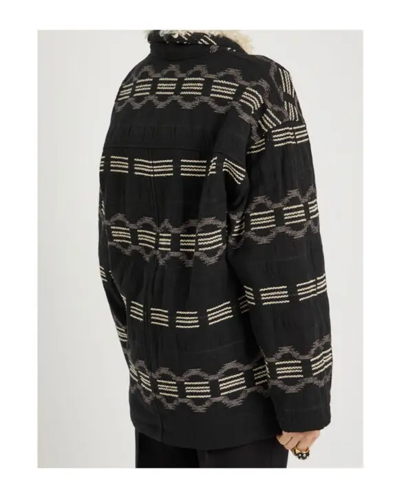 Isabel Marant Étoile Qayla Jacquard Cotton-blend Coat