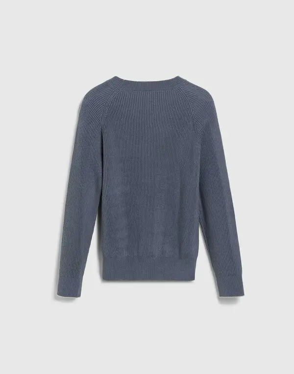 Brunello Cucinelli Cotton English-rib Sweater