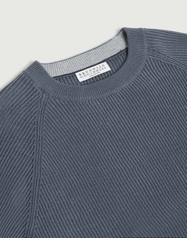 Brunello Cucinelli Cotton English-rib Sweater