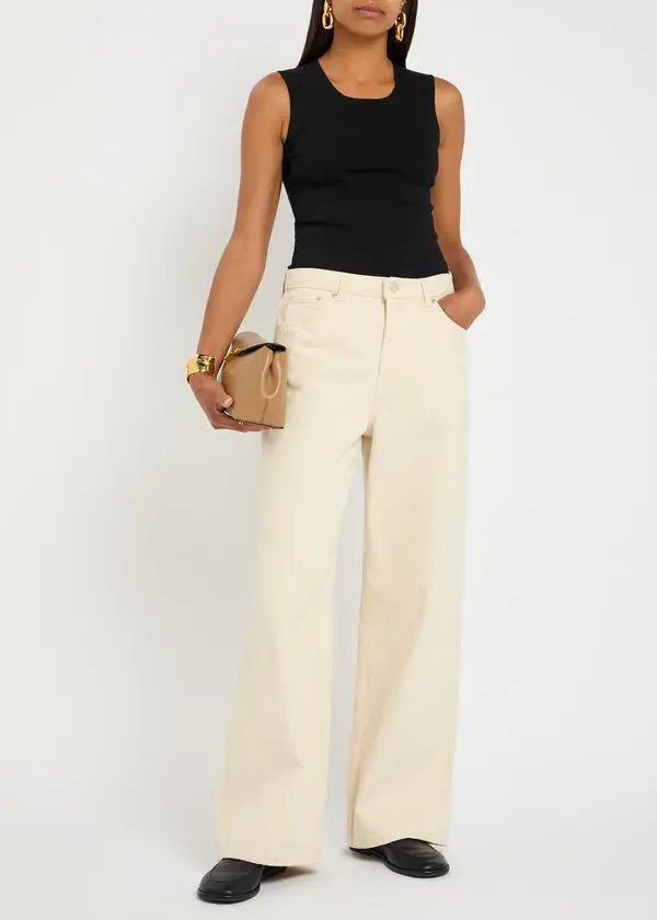 JOSEPH Stretch-silk Knit Tank