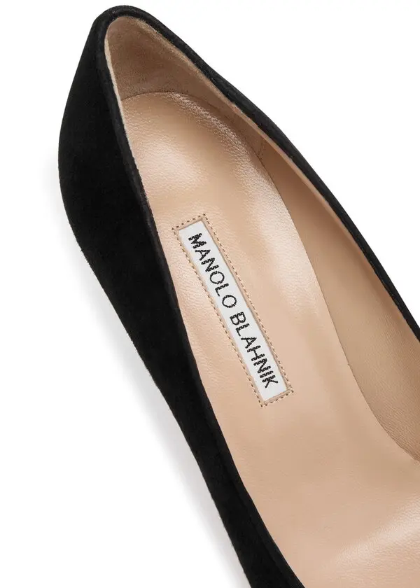 Manolo Blahnik Suede Pumps