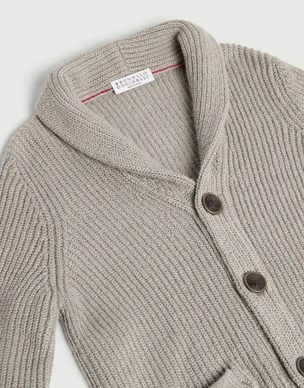 Brunello Cucinelli Malfilé Cotton Cardigan