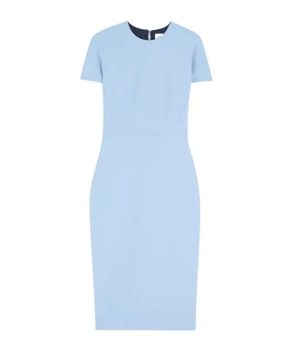 Victoria Beckham Woven Midi Dress