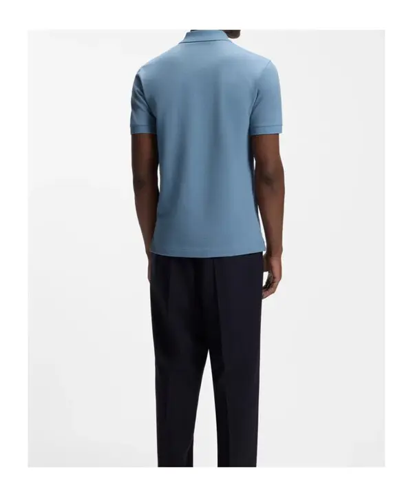 Hugo Boss Short-sleeved Straight Hem Polo Shirt