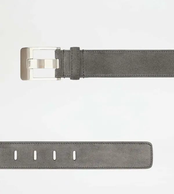 TOD'S Suede Leather Belt