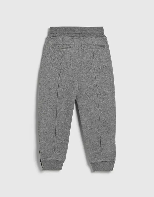 Brunello Cucinelli Drawstring Logo Track Pants - Dark Gray