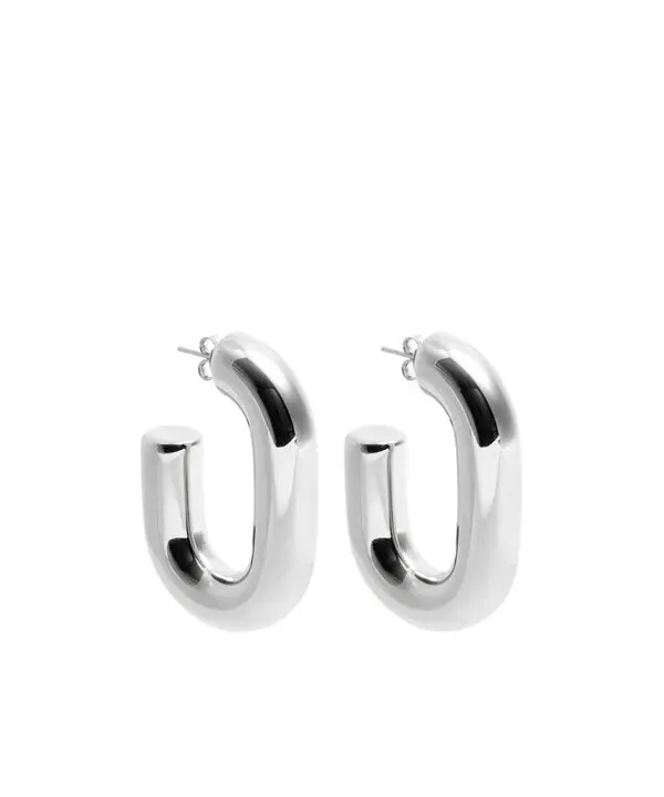 Rabanne Xl Link Hoop Earrings