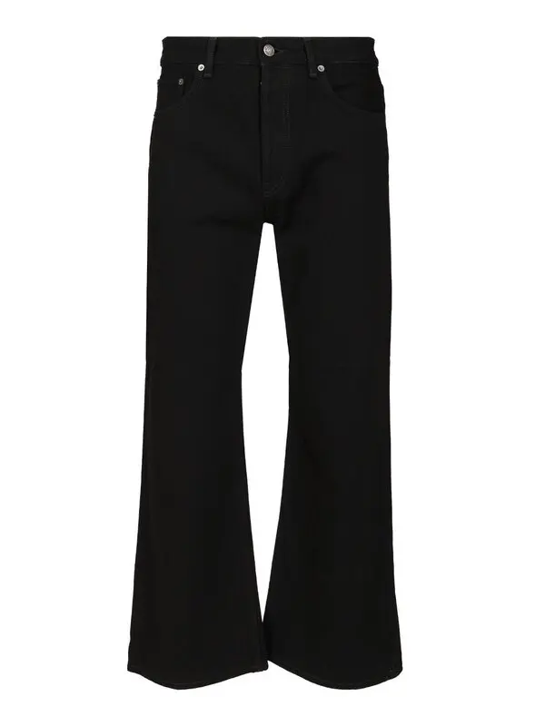 Acne Studios Wash Logo Patch Jeans