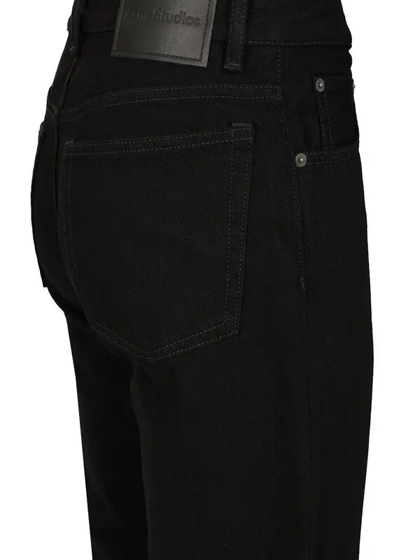 Acne Studios Wash Logo Patch Jeans
