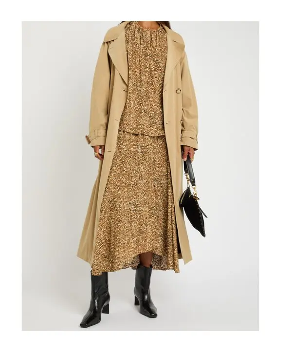 Isabel Marant Étoile Printed Silk Chiffon Cover-up - Brown