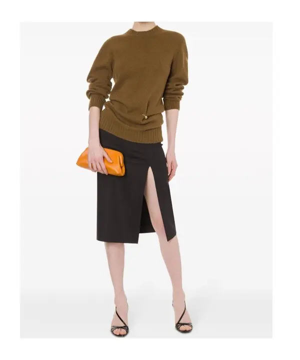 Philosophy Di Lorenzo Serafini Ring-embellished Knitted Jumper