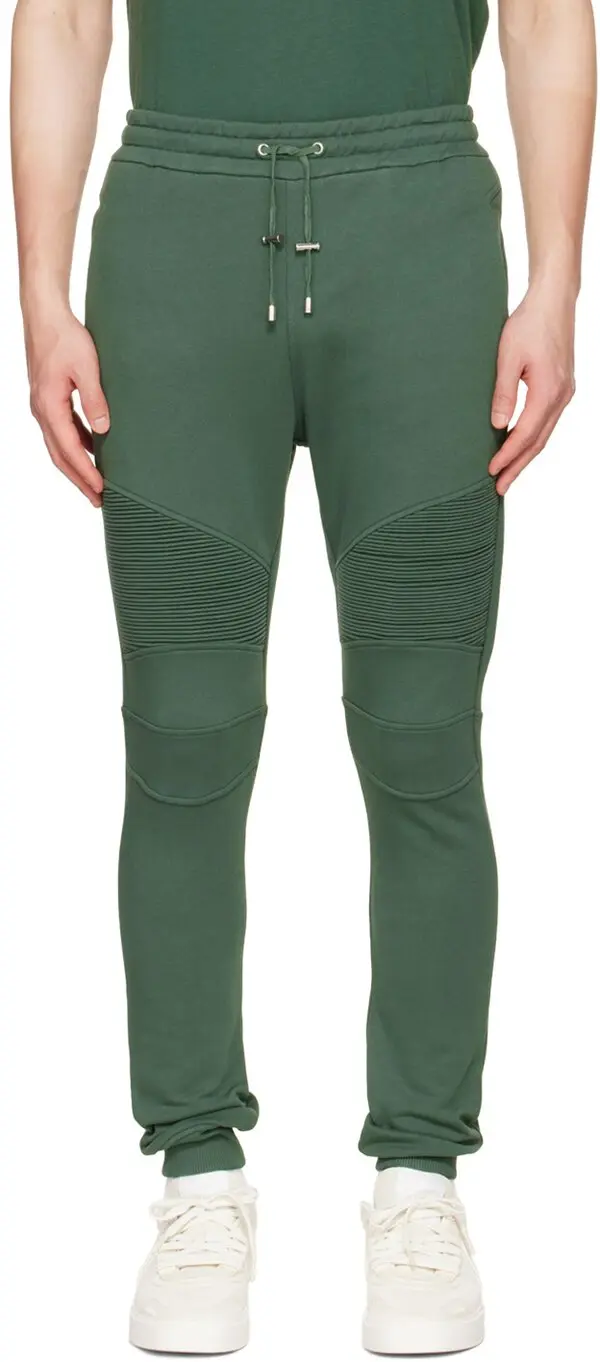 Balmain Panelled Drawstring Track Pants