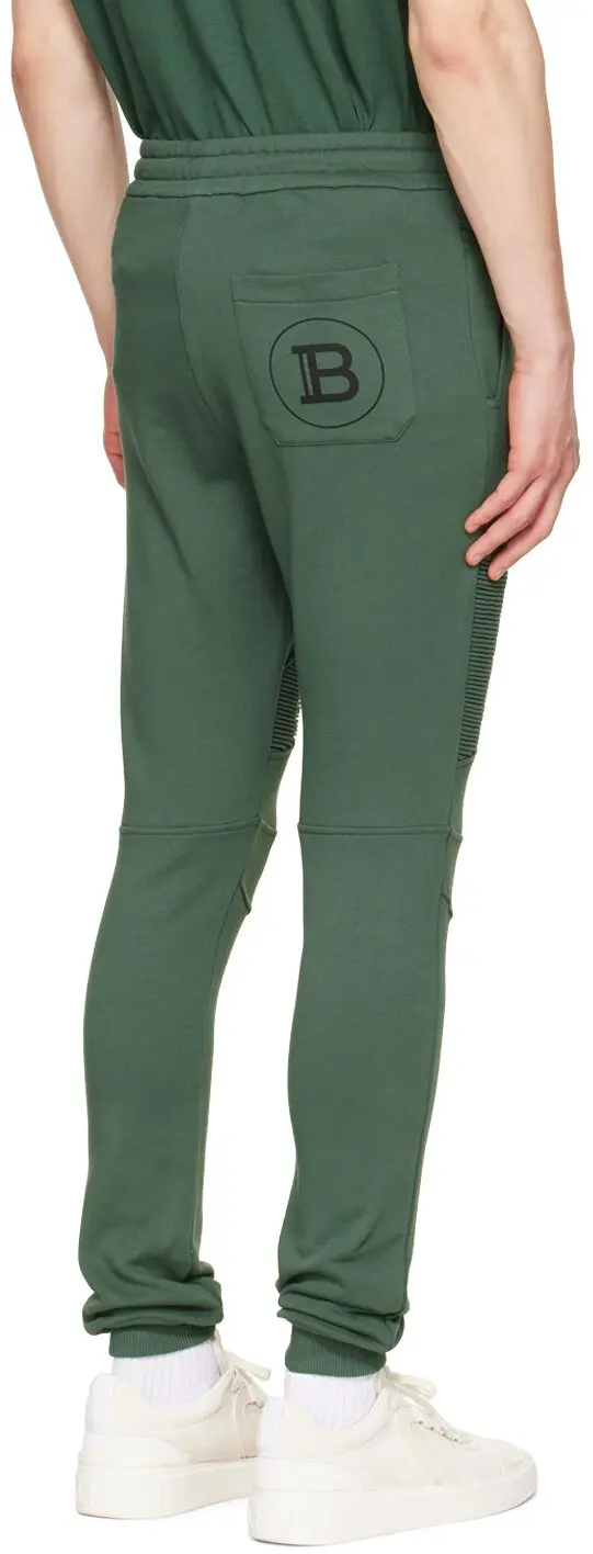 Balmain Panelled Drawstring Track Pants