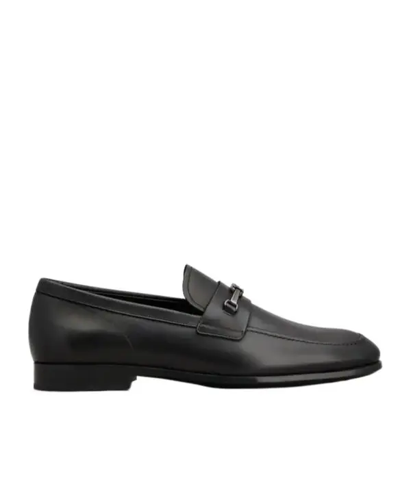 TOD'S T-clamp Loafers In Calfskin With Metal Buckle