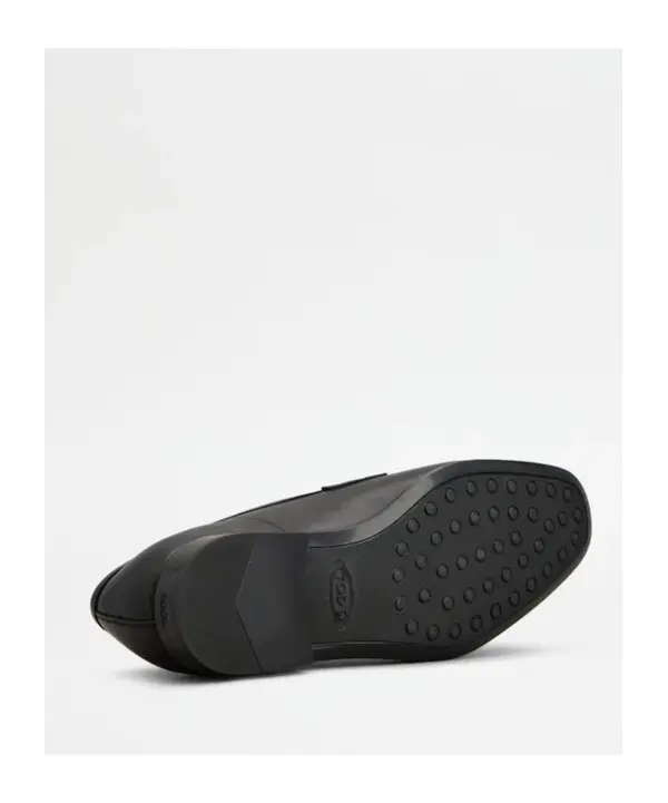TOD'S T-clamp Loafers In Calfskin With Metal Buckle