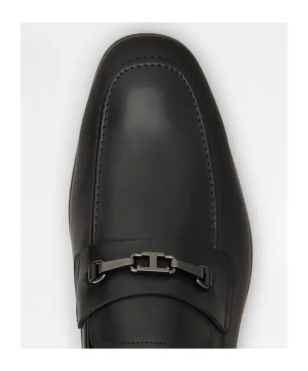 TOD'S T-clamp Loafers In Calfskin With Metal Buckle