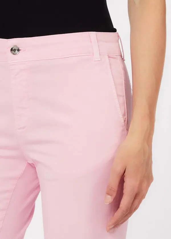 Liu Jo Cuffed Tailored Trousers - Pink