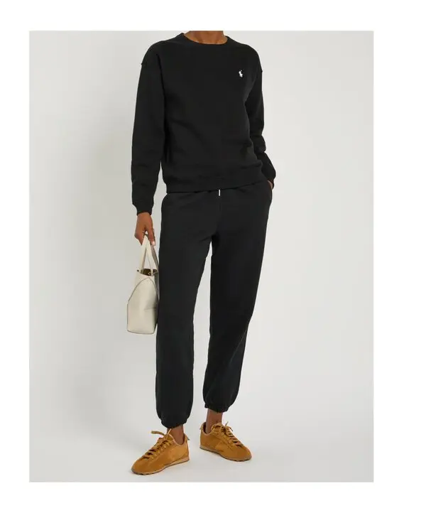 Polo Ralph Lauren Logo-embroidered Cotton-blend Sweatpants