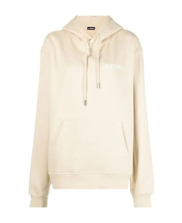 Jacquemus Le Sweatshirt Embroidered Logo Hoodie
