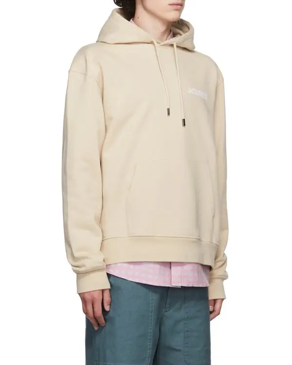 Jacquemus Le Sweatshirt Embroidered Logo Hoodie
