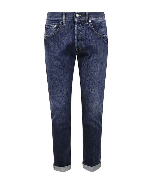 DONDUP Slim-fit Cuffed Jeans