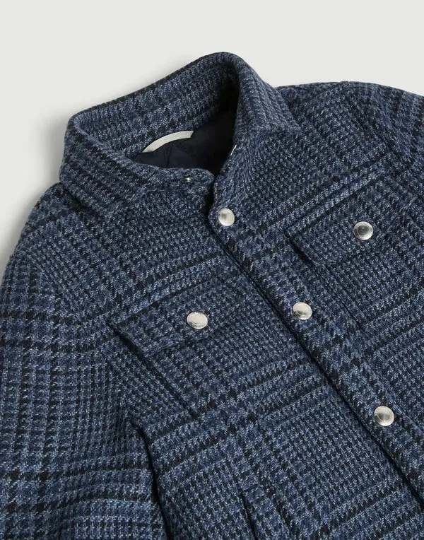 Brunello Cucinelli Prince Of Wales Checked Shirt Jacket