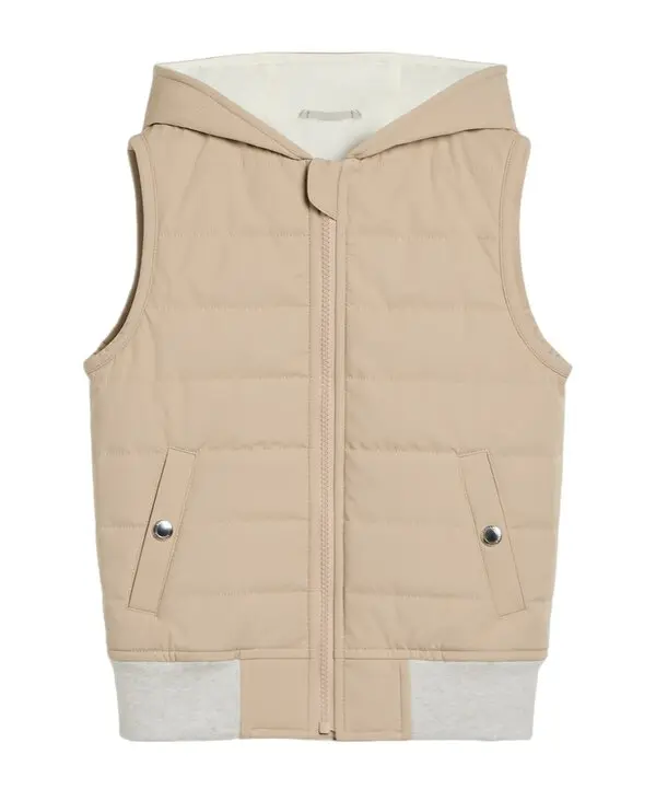 Brunello Cucinelli Hooded Padded Gilet