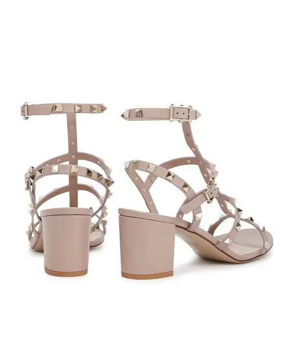 Valentino Garavani Rockstud 60 Leather Sandals