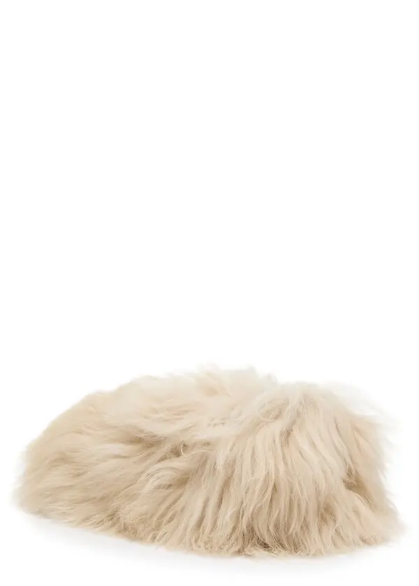 Moncler Snug Shearling Flats