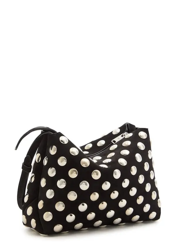Khaite Lina Medium Studded Crossbody Bag