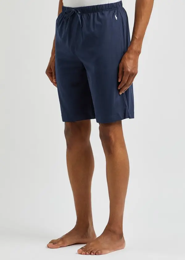 Polo Ralph Lauren Embroidered Cotton Shorts