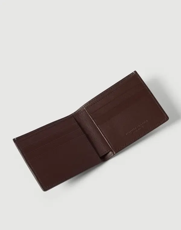 Brunello Cucinelli Brushed Leather Wallet