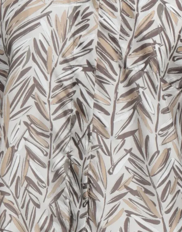 Brunello Cucinelli Floral Print Silk Blouse