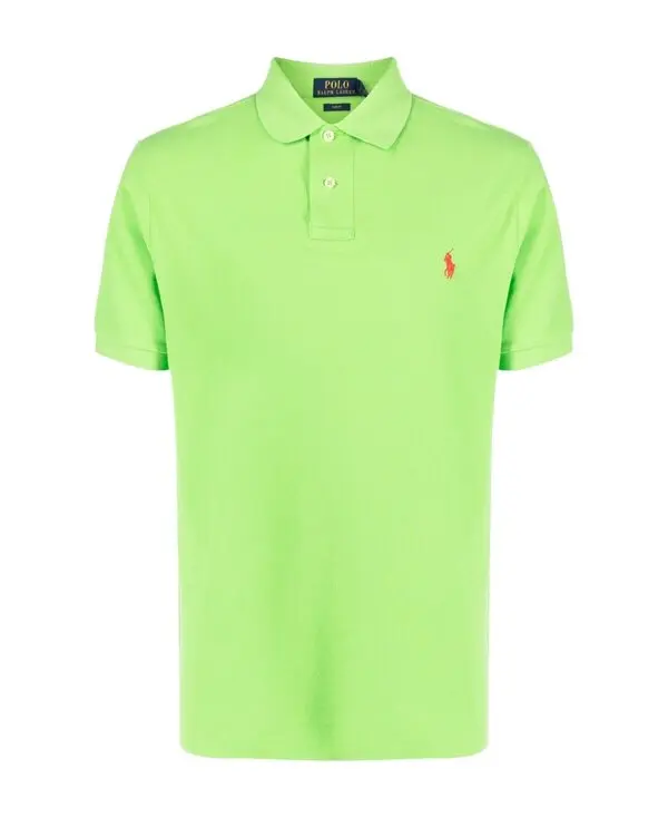 Polo Ralph Lauren Logo Short-sleeve Polo Shirt - Green