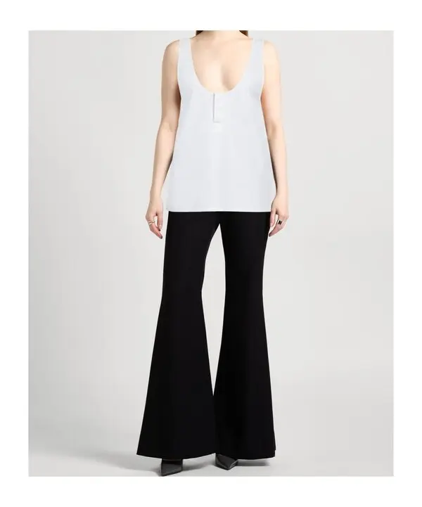 Saint Laurent Crew Neck Sleeveless Vest