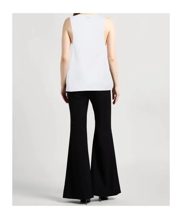 Saint Laurent Crew Neck Sleeveless Vest