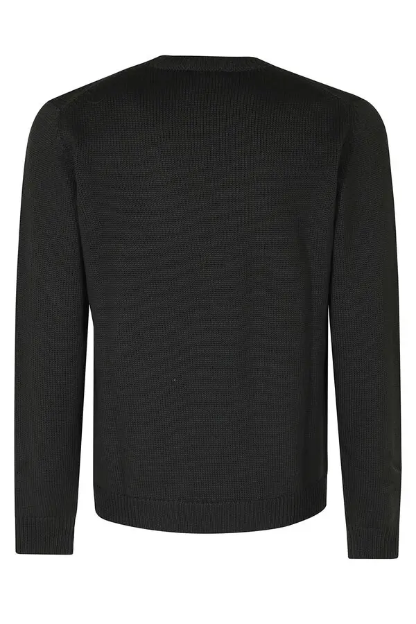 ROBERTO COLLINA Crew Neck Long Sleeve Sweater